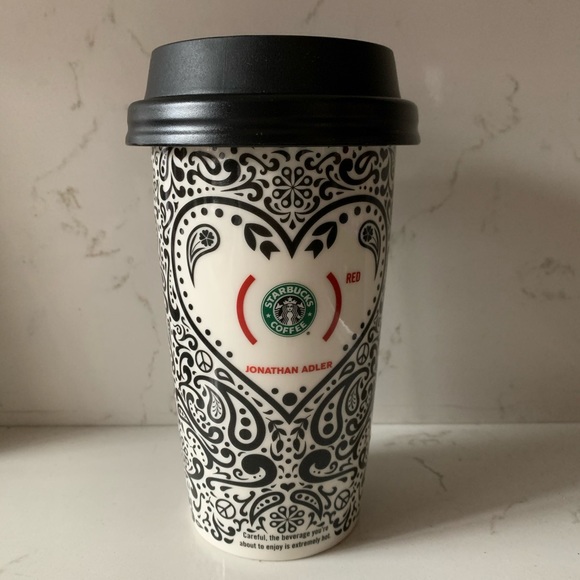 Starbucks | Kitchen | Starbucks Jonathan Adler Limited Edition Red Mug ...